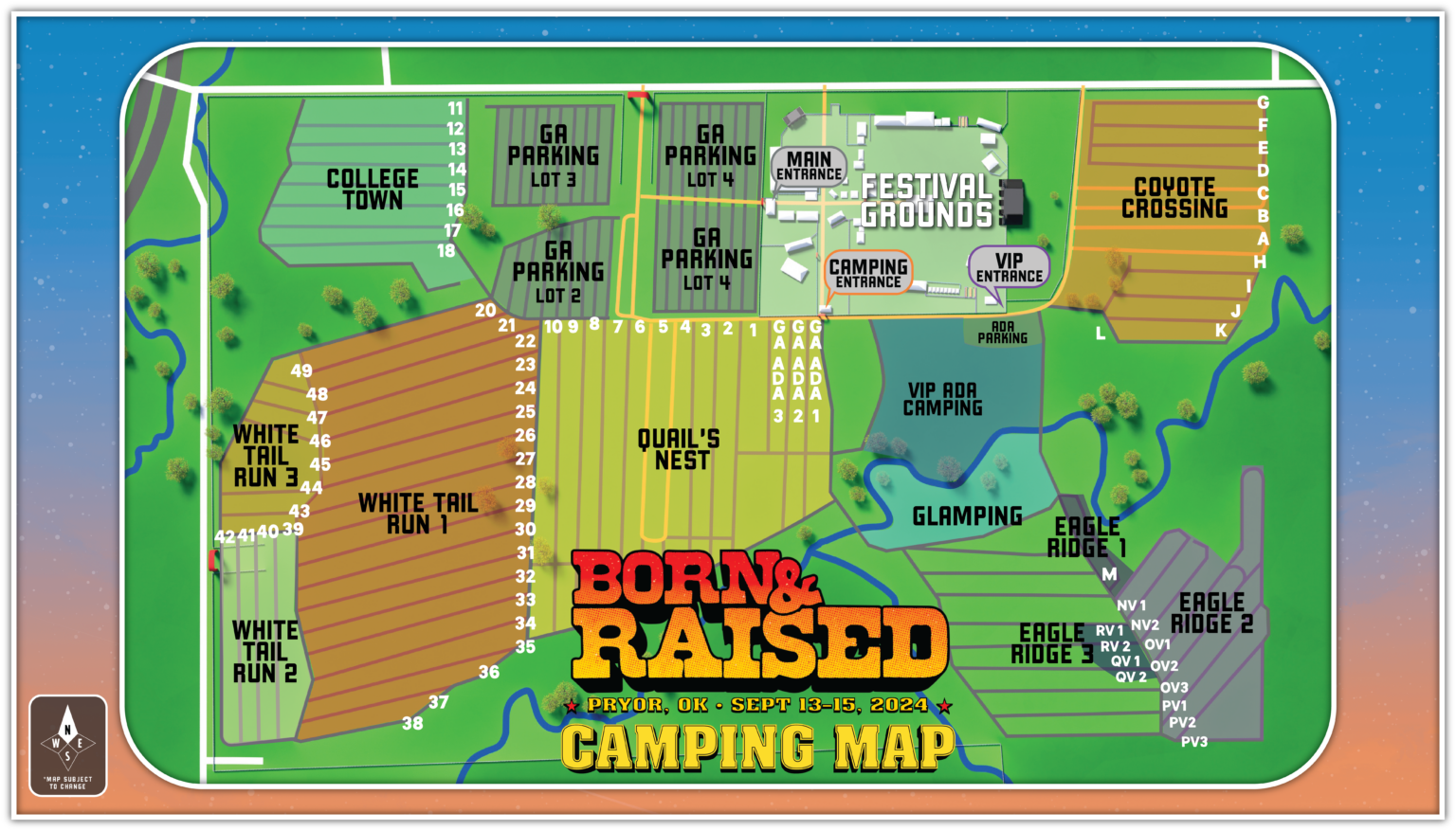 Born & Raised 2025 Music Festival